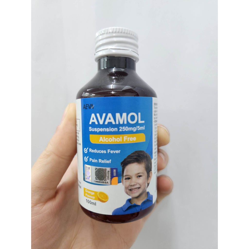 Avamol suspension 250mg/5ml 100ml | Shopee Malaysia