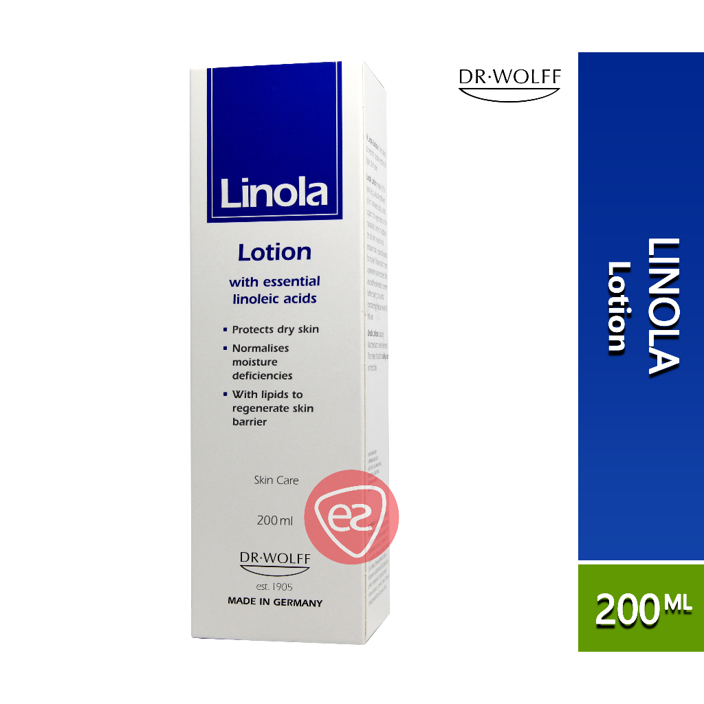 LINOLA LOTION (HAUTMILCH) 200ML WITH ESSENTIAL LINOLEIC ACID (FOR DRY ...