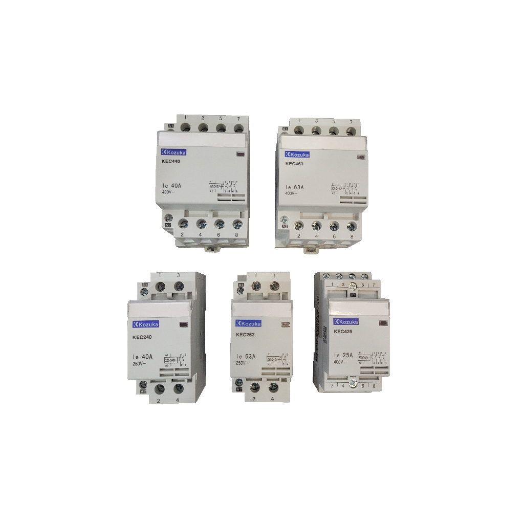 KOZUKA Single & Three Phase AC7 Modular Contactor (KEC463/ KEC440 ...