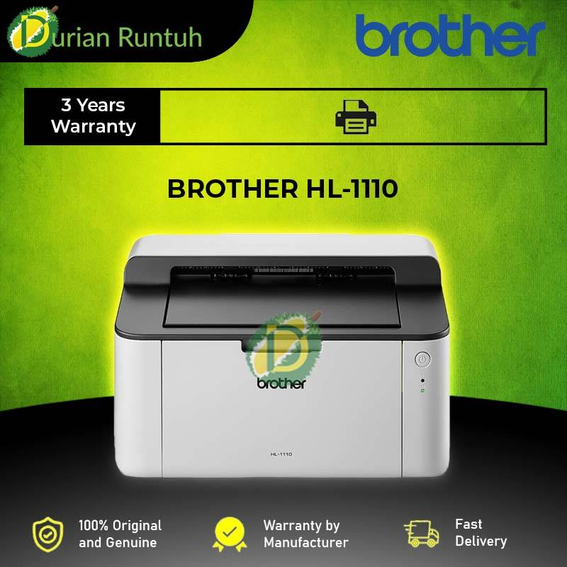 Brother HL-1110 / 1210w Wifi Mono Laser Printer ! HL-1210W 1210W ...