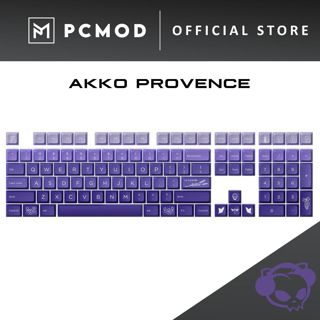 AKKO PROVENCE | JDA Profile Keycaps | PCMOD x KEYMOD | Shopee Malaysia