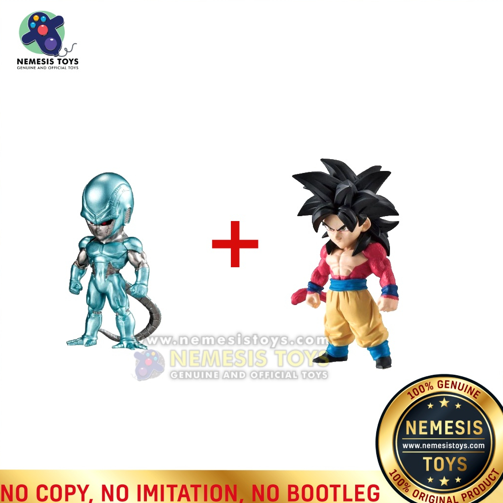WCF Super Dragon Ball Adverge Vol 2 Metal Cooler Frieza & SP2 Son Goku ...