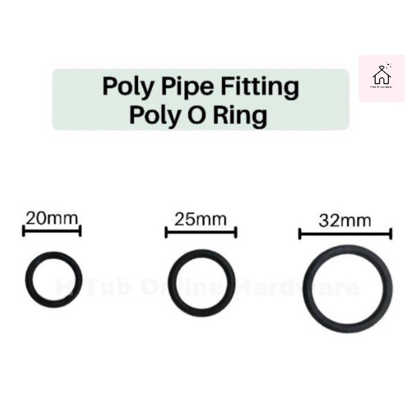 Poly O Ring Poly Pipe Fitting EPDM Rubber Gasket Getah Polypaip O型环 ...