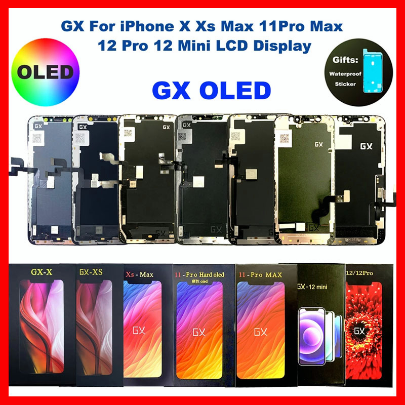 GX Full Set OLED LCD Touch Screen Compatible For iPh X / iPh Xr / iPh ... GX Full Set OLED LCD Touch Screen Compatible For iPh X / iPh Xr / iPh ...
