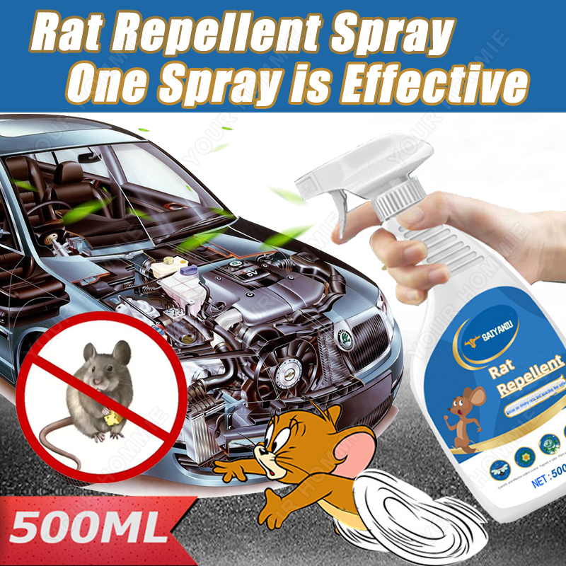 Ready Stock Rat Repellent Spray Ubat Tikus Penghalau Tikus Rat Poison ...