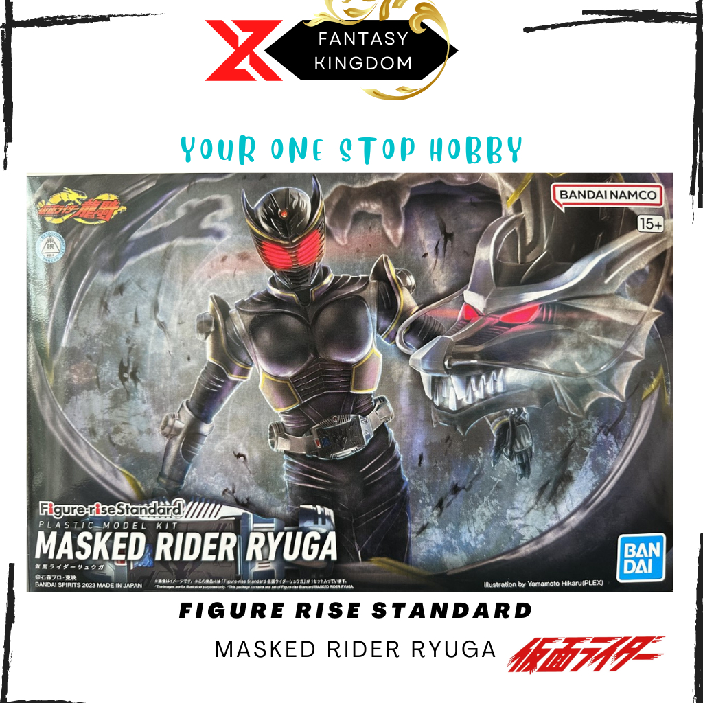 Bandai Figure Rise Standard Masked Rider Ryuga [Stock Ready] | Shopee Malaysia