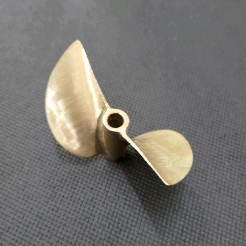 RC Boat 2 Blade Modified Propeller Copper 69MM | Shopee Malaysia