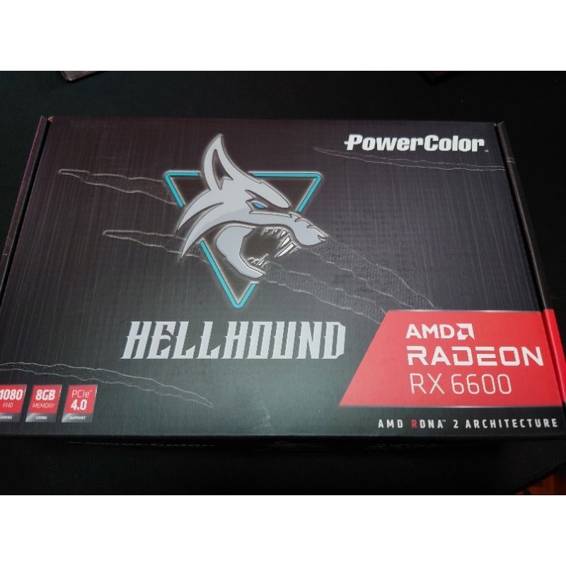 PowerColor Hellhound Radeon RX6600 | Shopee Malaysia