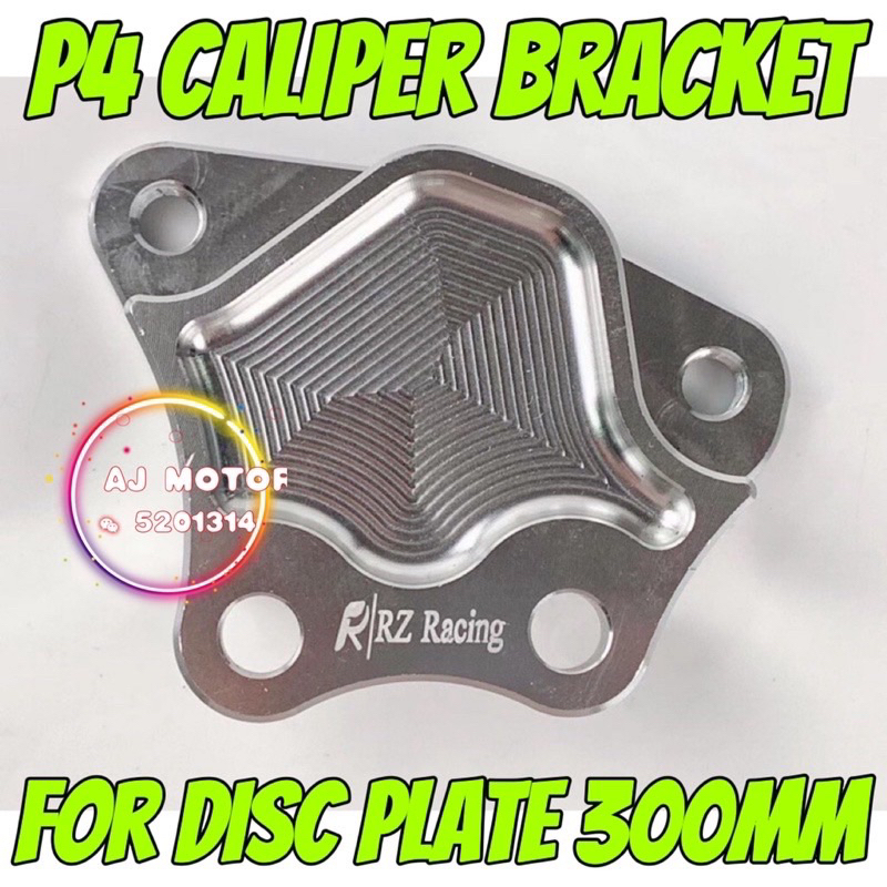 YAMAHA XMAX250 XMAX300 FRONT CNC DISC PLATE 300MM FLOATING WITH BRACKET ...