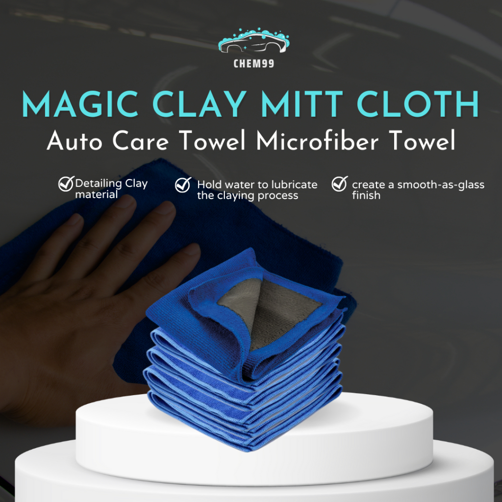 Car Wash Magic Clay Mitt Cloth Auto Care Cleaning Towel Microfiber ...