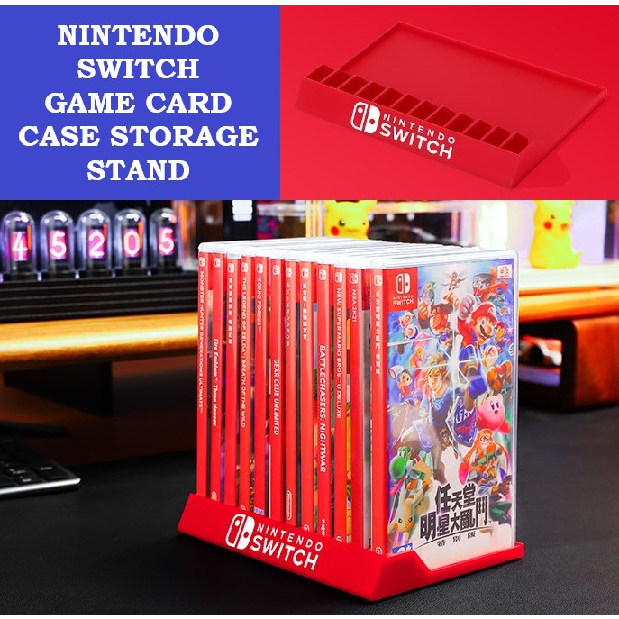 Nintendo Switch Game Card Case Storage Stand Card Holder Disc Rack ...