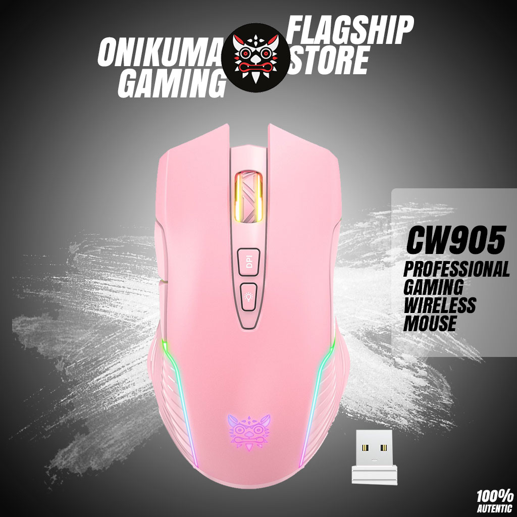 ONIKUMA CW905 Configurable RGB Wireless Gaming Mouse USB Optical Corded ...