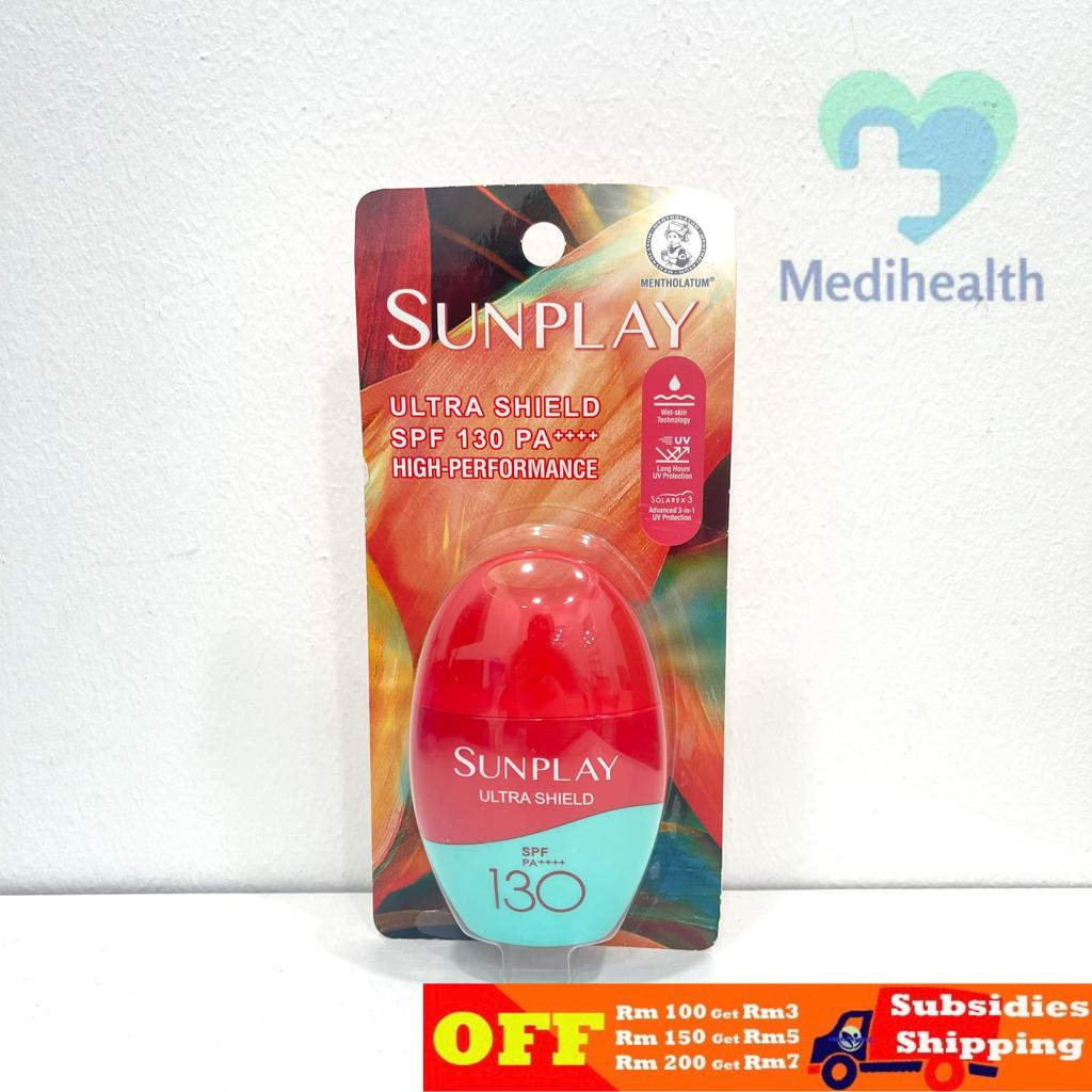 Sunplay Ultra Shield 130 SPF 50 PA++++ (Face and body) 35g | Shopee ...