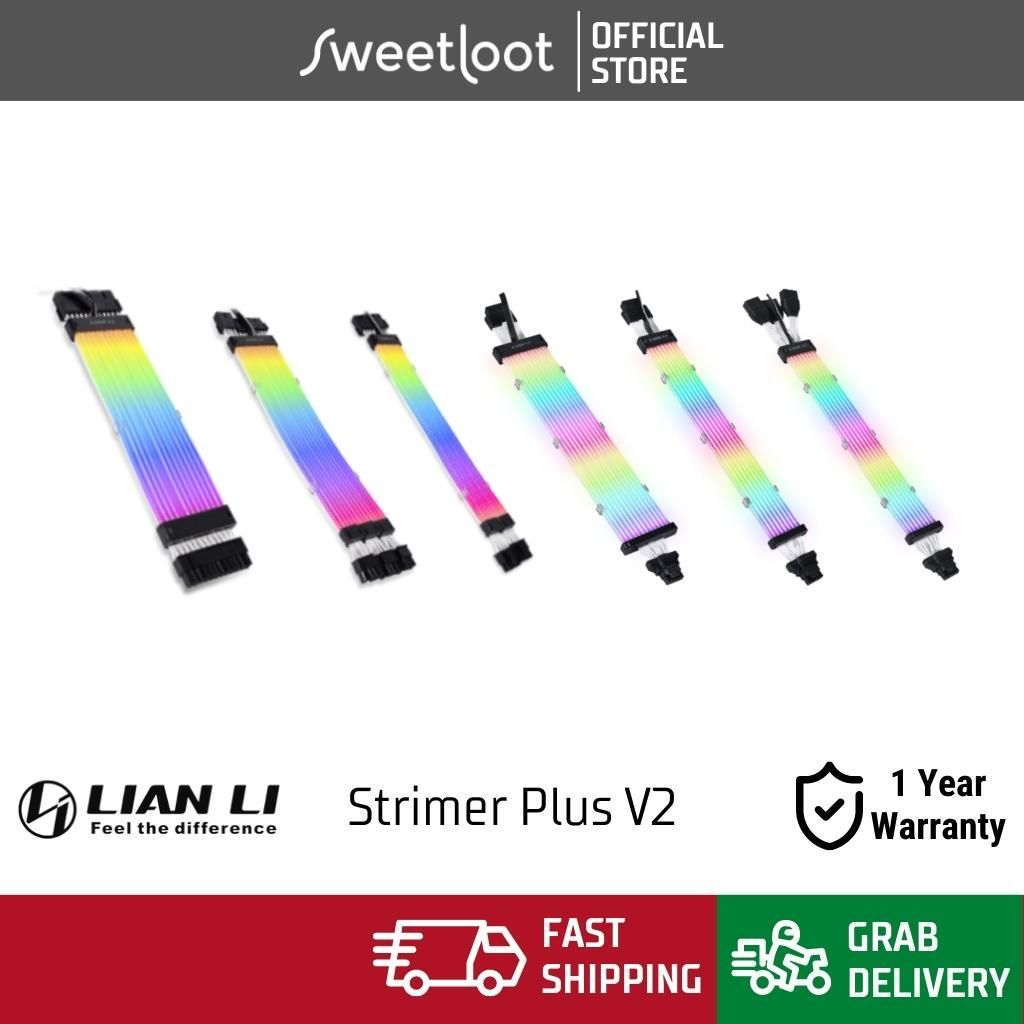 Lian Li Strimer Plus V2 Addressable RGB ARGB Extension Cables 24pin ...