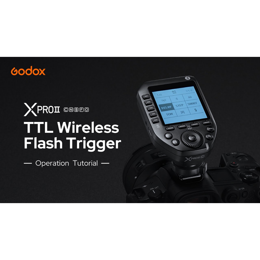(Ready Stock) Godox XPro ll/XPro TTL Wireless Flash Trigger (Nikon ...