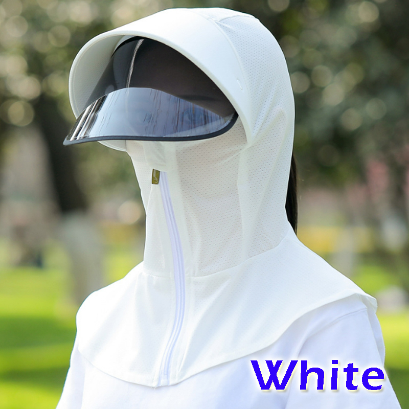 Outdoor Fashion Hat, 360 Degree Cover, Neck Flap, Zipper Design Easy to ...