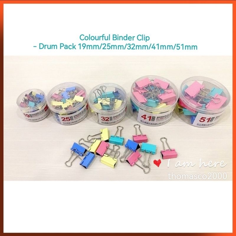 Astar Colours Binder Clip / Price Per Drum / All Size / Paper Clip ...