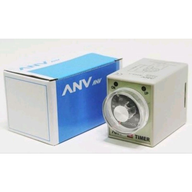 ANV AH3-1 10S Seconds, 10M Minutes 240V ANALOGUE TIMER RELAY 8pin ...