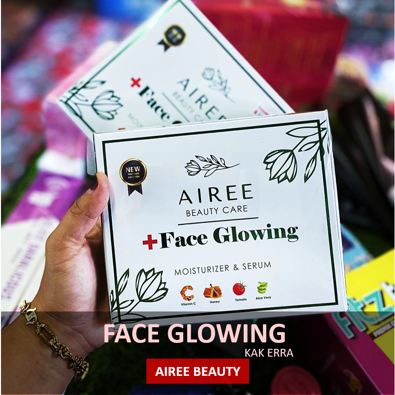 🔥 AIREE FACE GLOWING !!!! SET ( SERUM & MOISTURIZER )ORI 💯 | Shopee ...