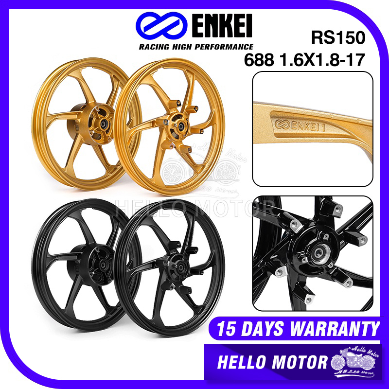 Sport Rim Honda RSX RS150 RXZ RXZ 135 E BONUS 100 588 688 Batang ENKEI ...