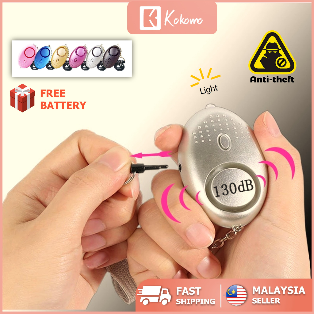 Self Defense Alarm, High Security Personal Pocket Alarm, Keychain Alarm ...