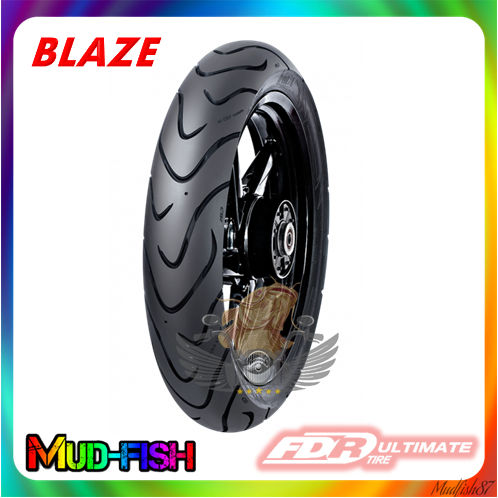 TAYAR FDR BLAZE 120/70-17 | 110/70-17 TUBELESS REAR TYRE TIRE FOR ...