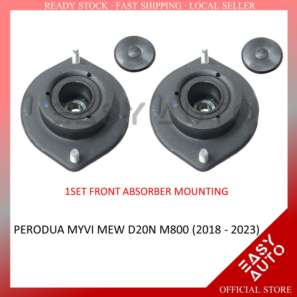 PERODUA MYVI NEW D20N M800 FRONT ABSORBER MOUNTING WITH CAP 2PIECES IN ...