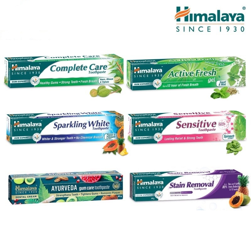 Himalaya Toothpaste - exp 11/2025 - 80gm - 150gm - Active Fresh ...