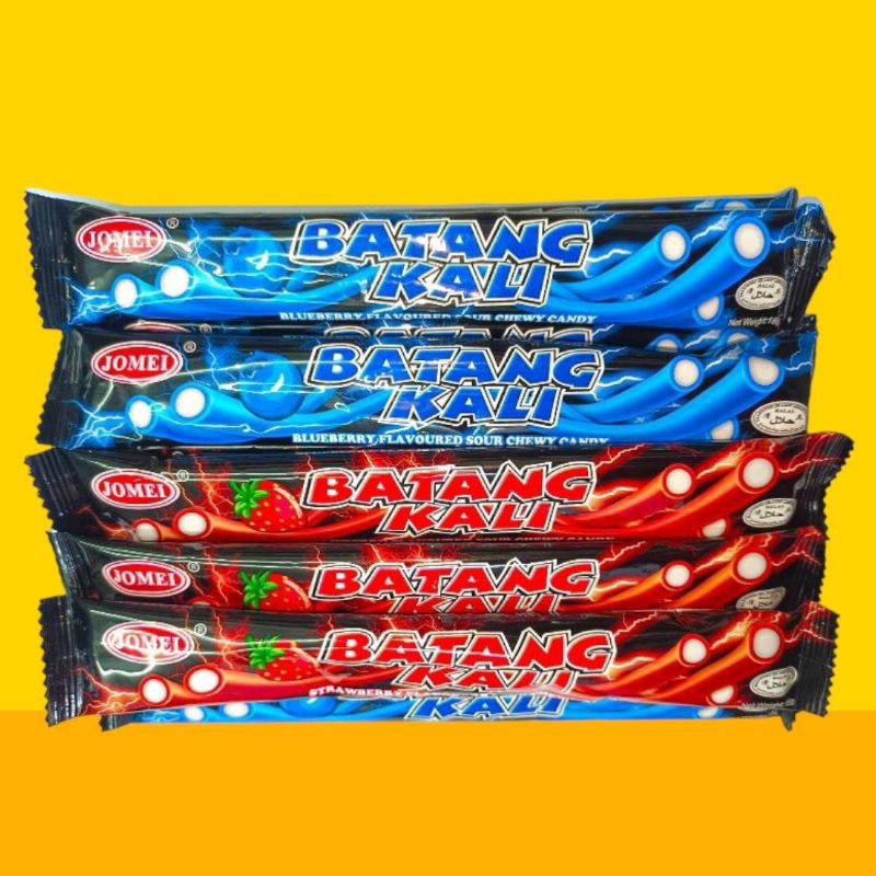 HALAL Gula Gula Batang Kali Viral Jelly Masam Manis Sour Chewy Candy ...