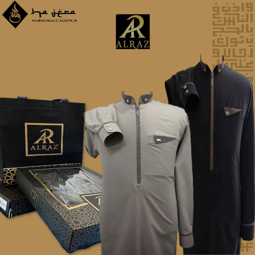 JUBAH PREMIUM EKSKLUSIF ALRAZ | JUBAH LENGAN PANJANG | JUBAH ABRISAM ...