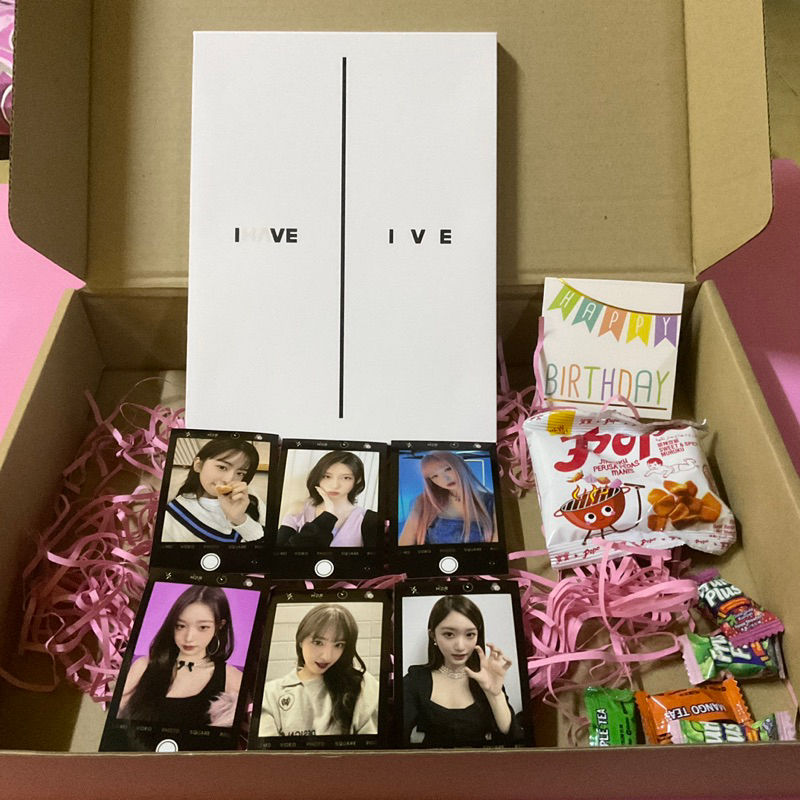 Gift Box Unsealed Album IVE I’VE IVE | Shopee Malaysia