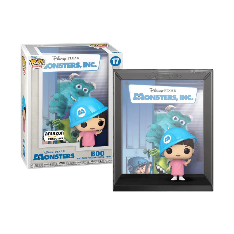 Funko Pop! VHS Cover: Disney - Monsters, Inc, Boo with Hard Hat #17 ...
