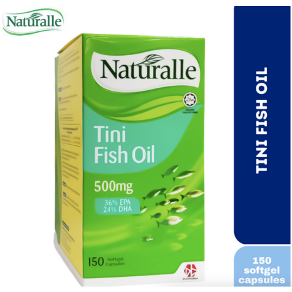 🔥🔥 Naturalle Tini Fish Oil 150 's | Shopee Malaysia