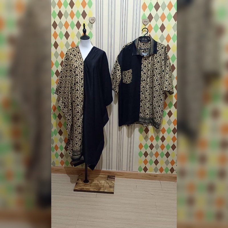 Set couple kaftan dress Labuh | Shopee Malaysia