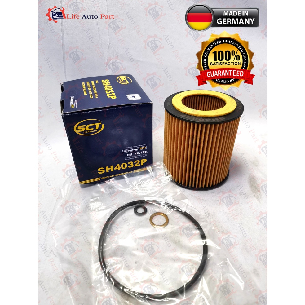 SCT GERMANY BMW X1 X3 X5 Z4 E81 F20 E90 F30 E60 F10 OIL FILTER SH4032P ...