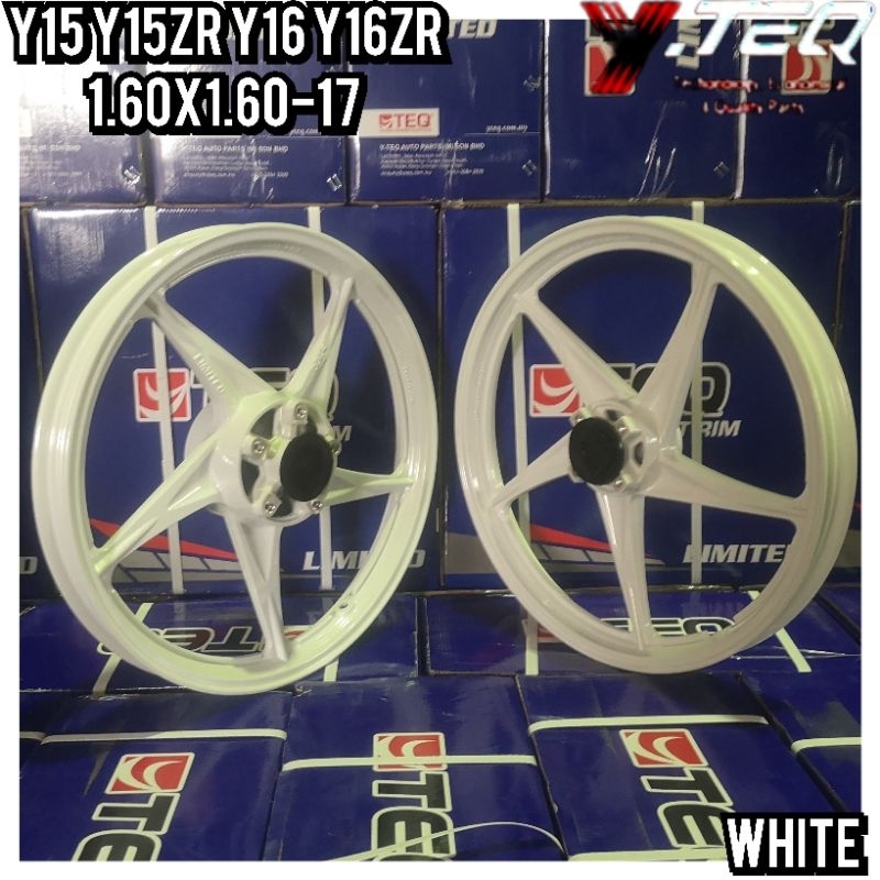 Y15ZR Y16ZR CAST WHEEL RIM 1.60X1.60-17 YTEQ LIMITED CUTTING LANGENDA PLUG AND PLAY | Shopee ...