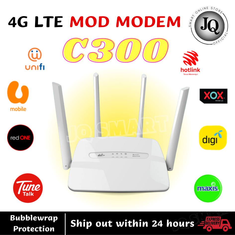 🔥C300 MODEM Modified Unlocked🔥3G 4G LTE WiFi Modem CPE Router Home ...