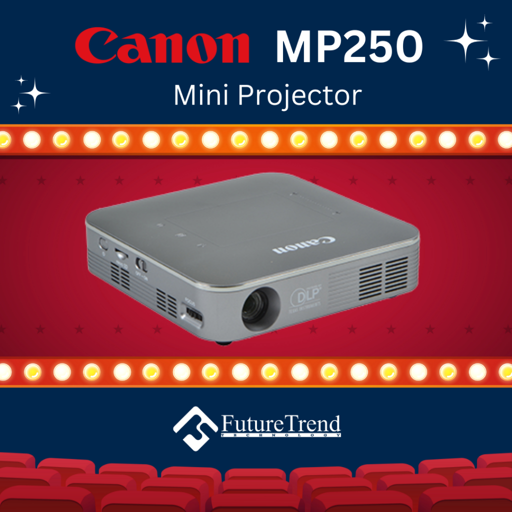 Canon MP250 Mini Portable Projector (Dual-band wifi/Keystone Correction ...