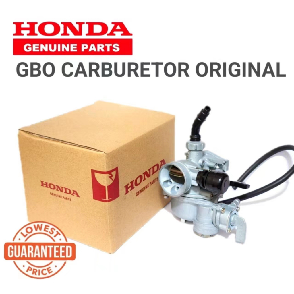 GBO GBO J CARBURETOR ORIGINAL HONDA GENUINE PARTS THAILAND | Shopee ...