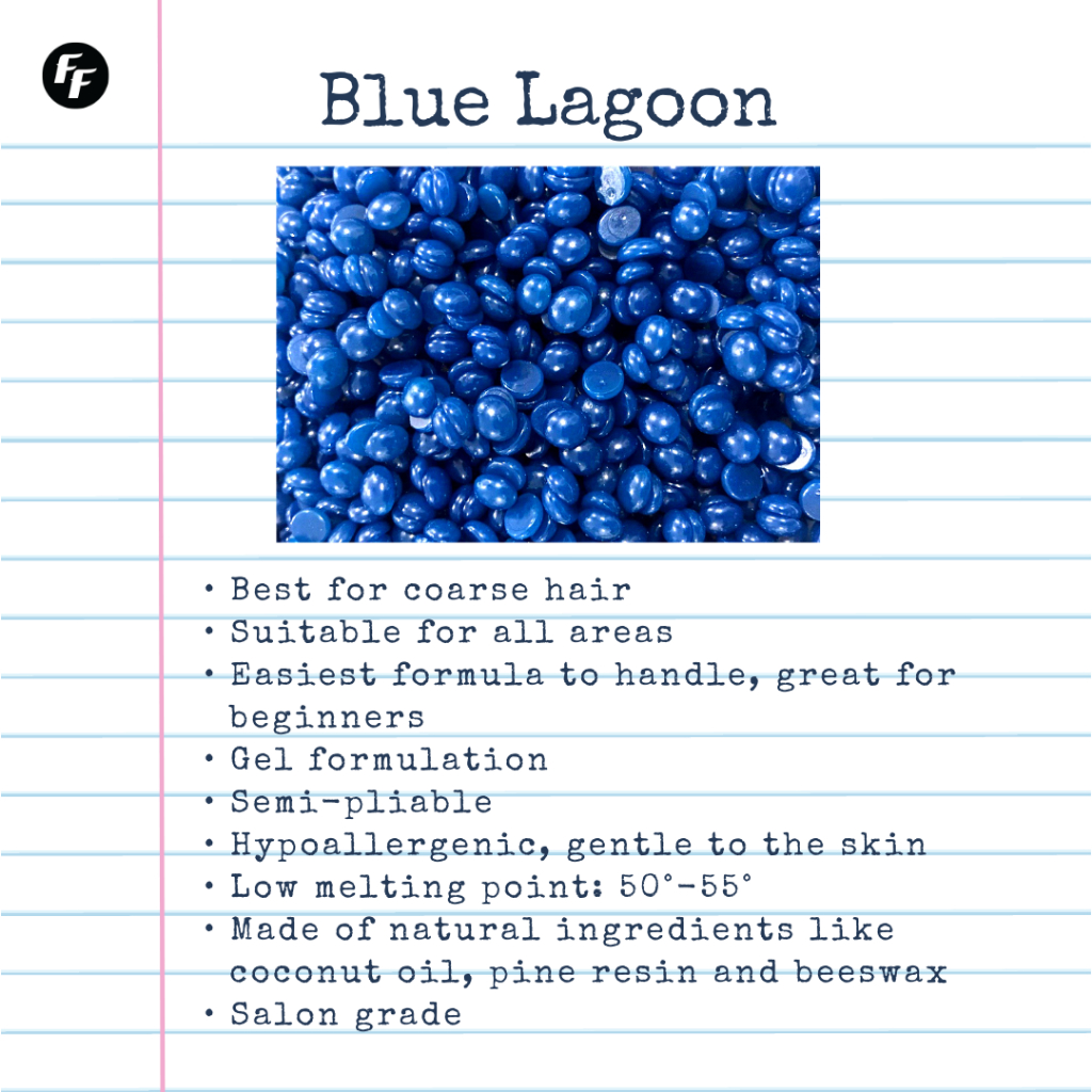 🚚 SABAH SARAWAK Coarse Hair - Blue Lagoon Hard Wax Beans Hair Removal ...