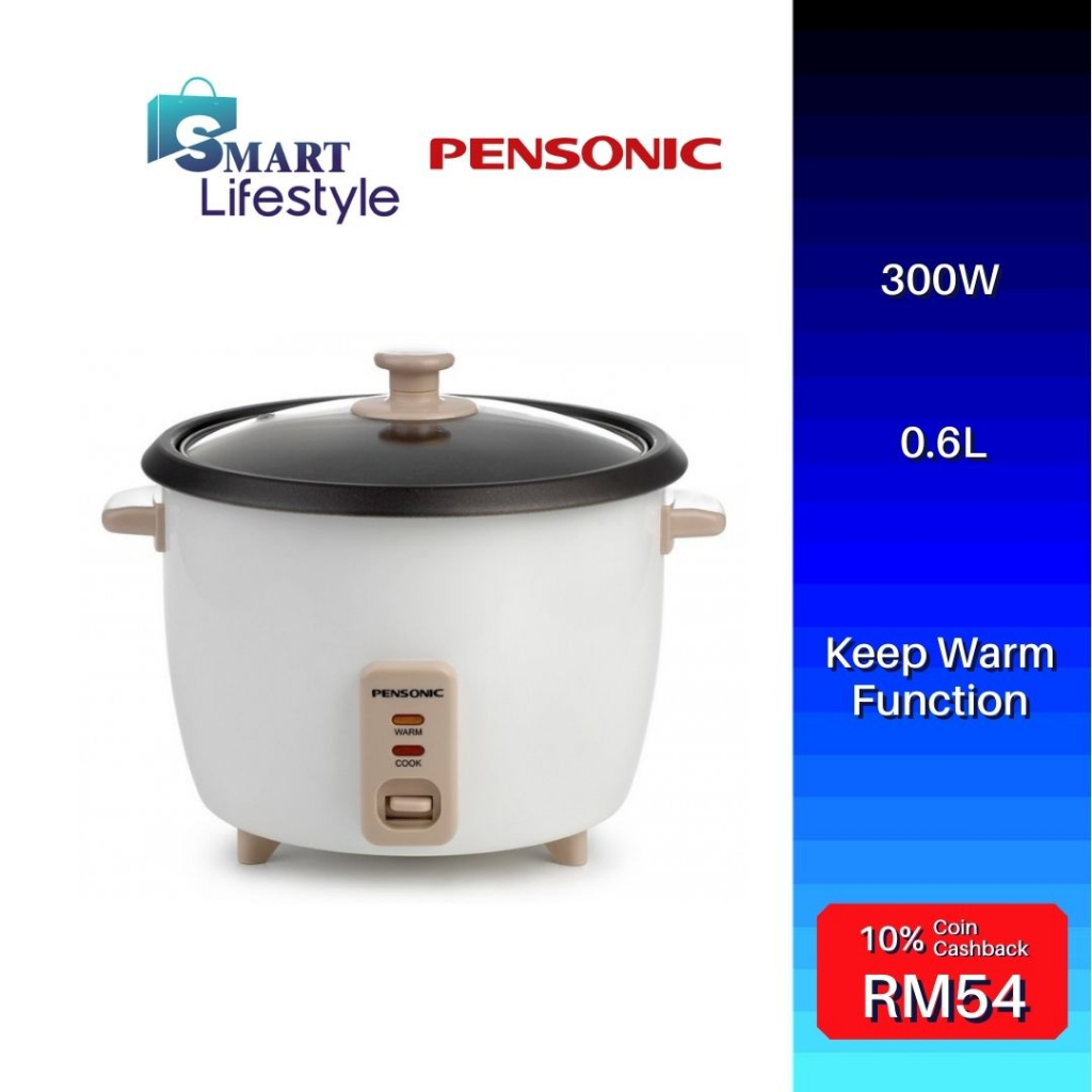 Pensonic Rice Cooker (0.6L) PRC-6E / PRC-603 / (1.0L) PRC-11E / PRC ...
