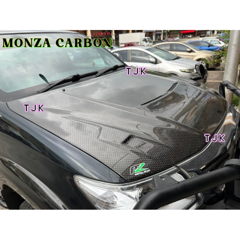 TOYOTA HILUX VIGO CHAMP CARBON FIBER BONET BONNET BY MONZA FACTORY ...