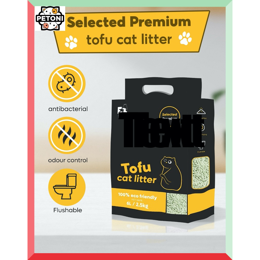 EzPet Selected Premium Cat Litter Pasir Kucing Tofu Cat Litter Toilet ...