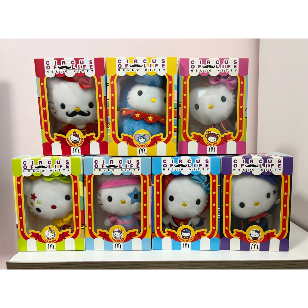 2014 McDonalds Hello Kitty Circus of life MCD Hello Kitty Circus of ...