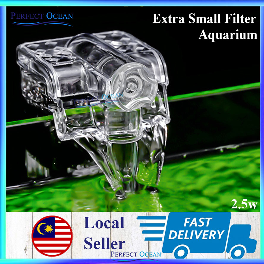 Extra Small Hang On Filter Aquarium Penapis Pump Tank 🌊READY STOCK🌊 ...