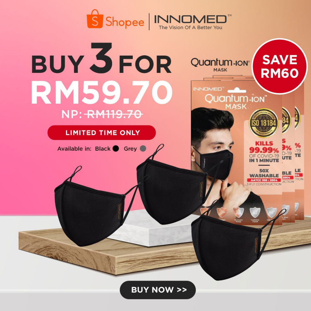 InnoMed Quantum Ion Mask | Shopee Malaysia