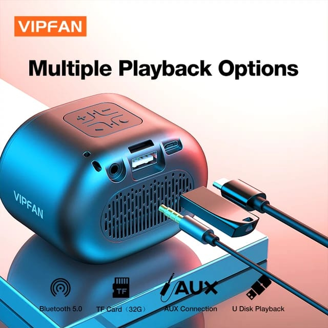 VipFan Bluetooth Speaker BS02 | Shopee Malaysia