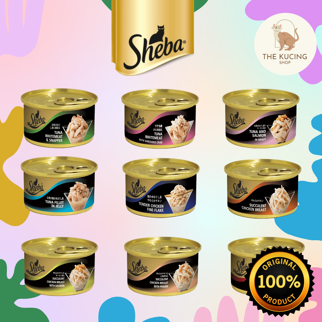 Sheba Deluxe Canned Wet Food For Cats 85g | Shopee Malaysia