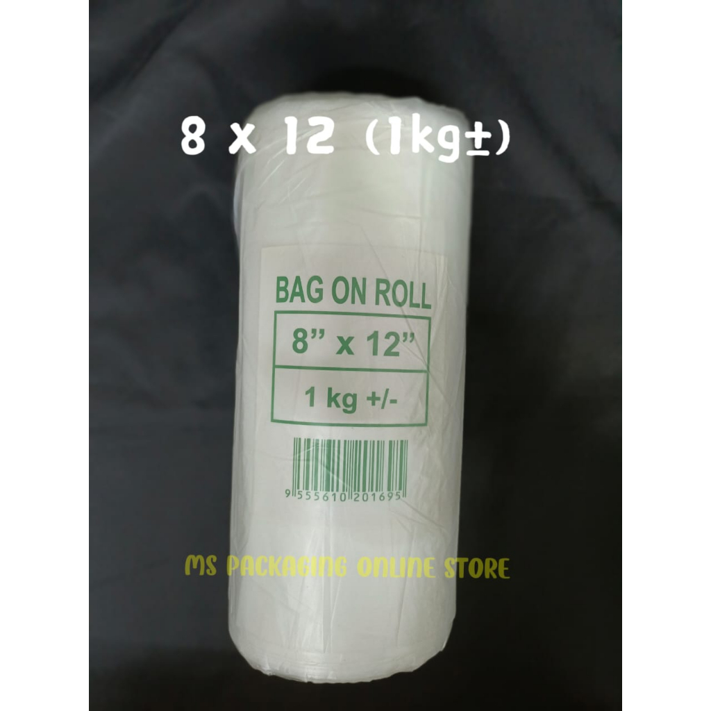 Food packaging plastic bag roll ( 500g 1kg ) Plastic Bag Roll ...