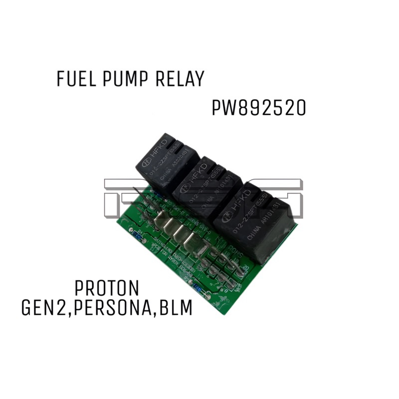 ORIGINAL Proton Gen2,Persona,Blm Flx Exora Fuel Pump Relay 19 PIN ...